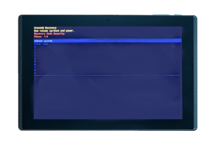 In-room tablet messaging